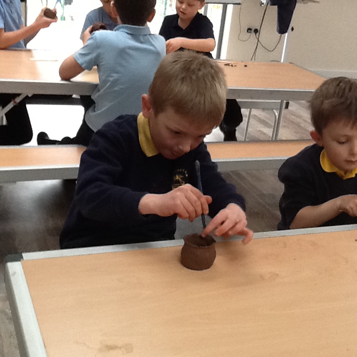 3C pottery class - Sherington Primary School