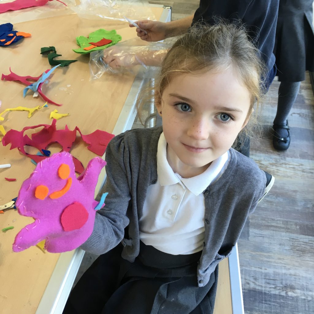 Year 2 DT project - Animal Hand Puppets - Sherington Primary School