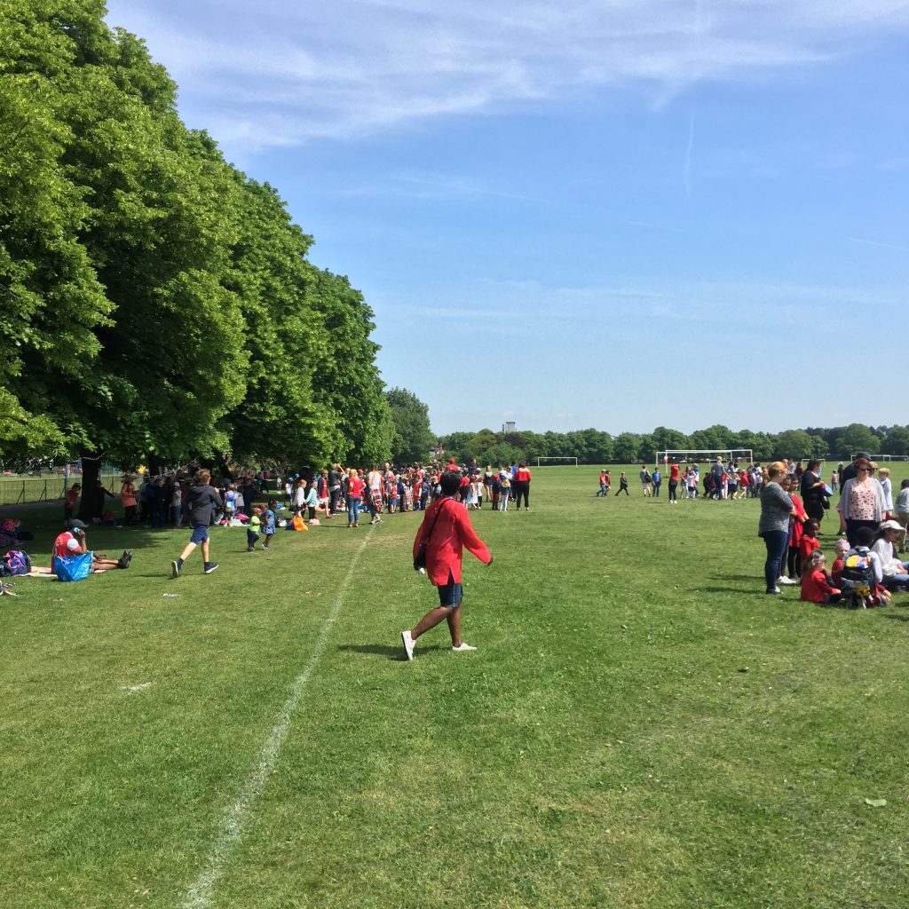 Royal Wedding Celebration in Charlton Park - Sherington Primary School