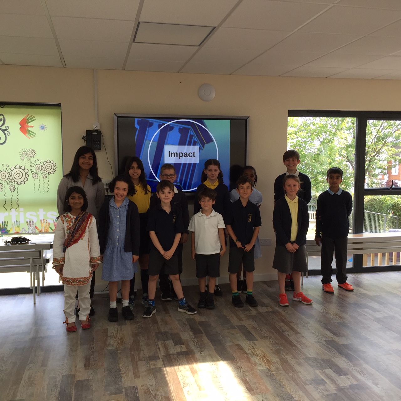 Student Council Presentation to Governors - Sherington Primary School