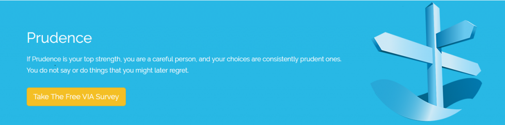 Character strength of the week: Prudence - Sherington Primary School