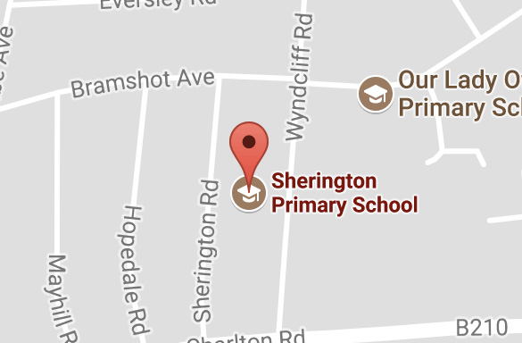 map - Sherington Primary School
