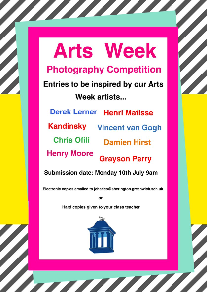 Arts Week Competition - Sherington Primary School